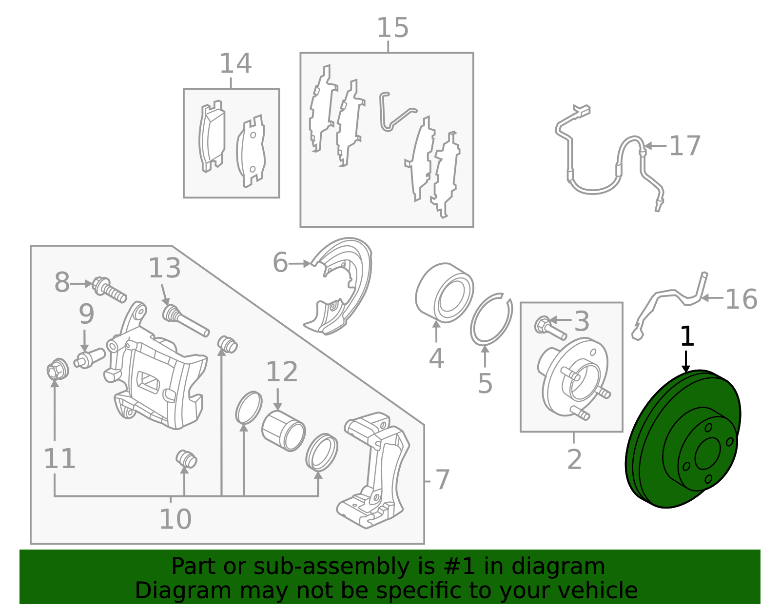 2018-2025 Nissan Disc Brake Rotor 40206-5RB0A | Nissan Parts Plus