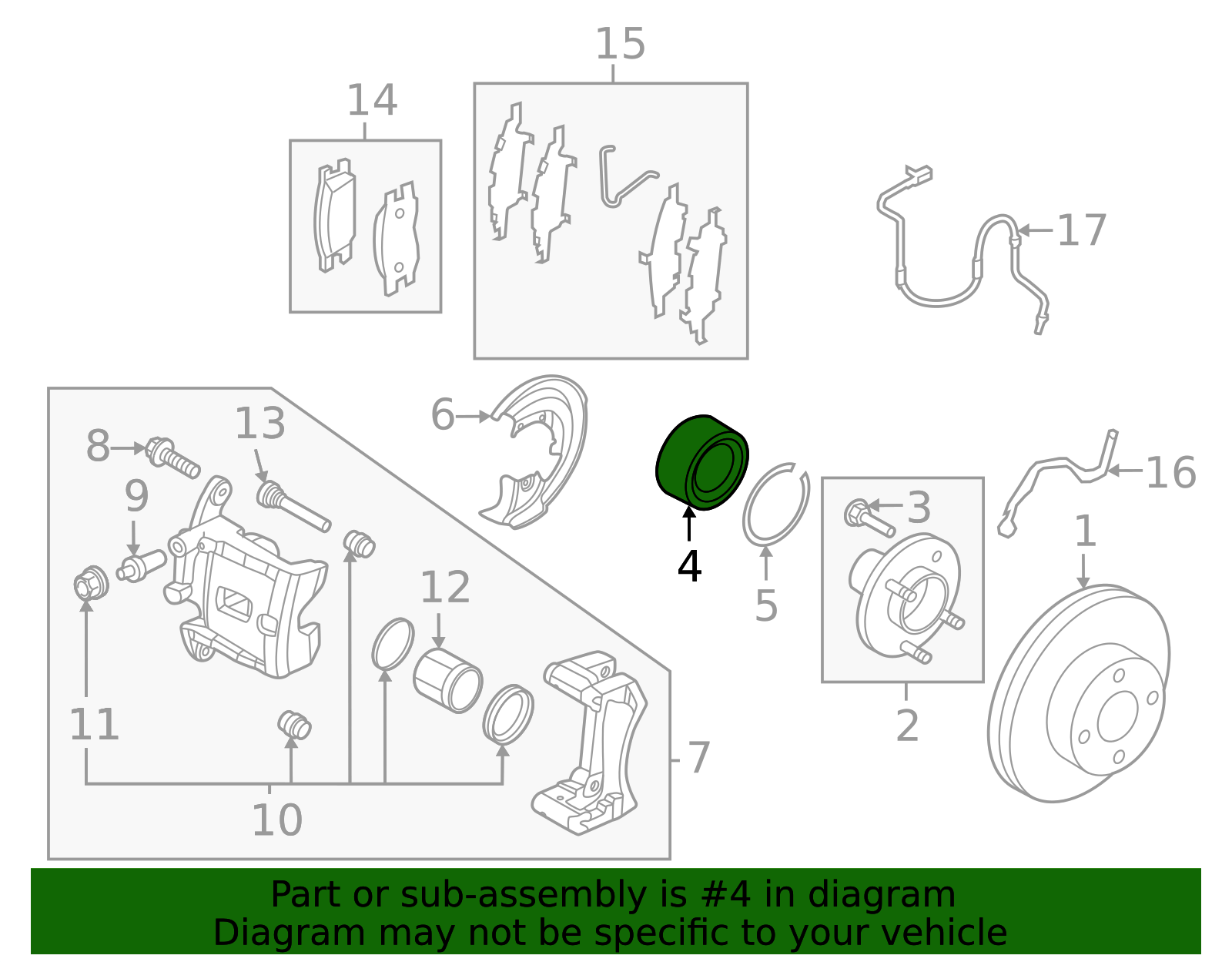 2018-2025 Nissan Bearing 40210-5RB0A | Nissan RVA