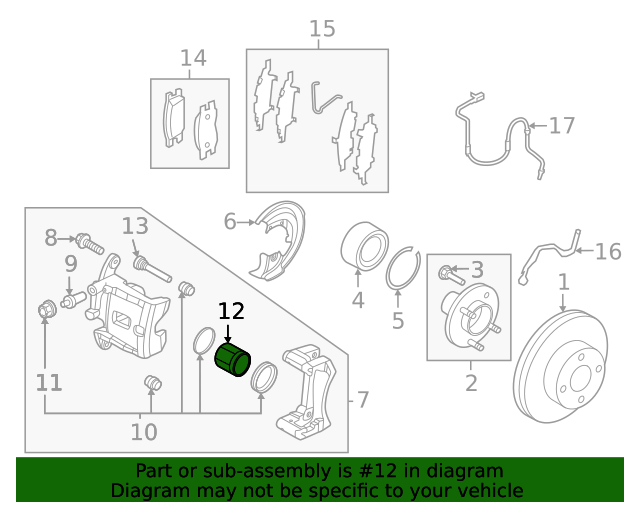 2018-2024 Nissan Piston 41121-5RB0A | Coulter Nissan Parts