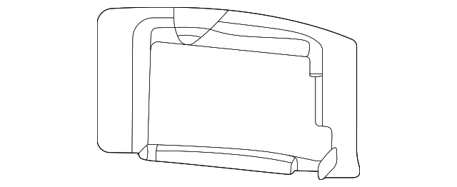 247-885-65-02 - Blind Spot Radar Mount 2020-2021 Mercedes-Benz GLB 250 ...