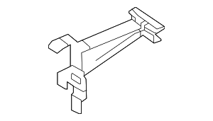 247-885-85-01 - Mount Bracket 2020-2023 Mercedes-Benz GLB 250 ...