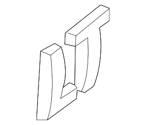 2023 Chevrolet Malibu Rear Compartment Lid Trim Level Name Plate ...