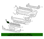 2017-2021 Jeep Compass Bezel - Passenger Side (RH) 6PB23RXFAA ...