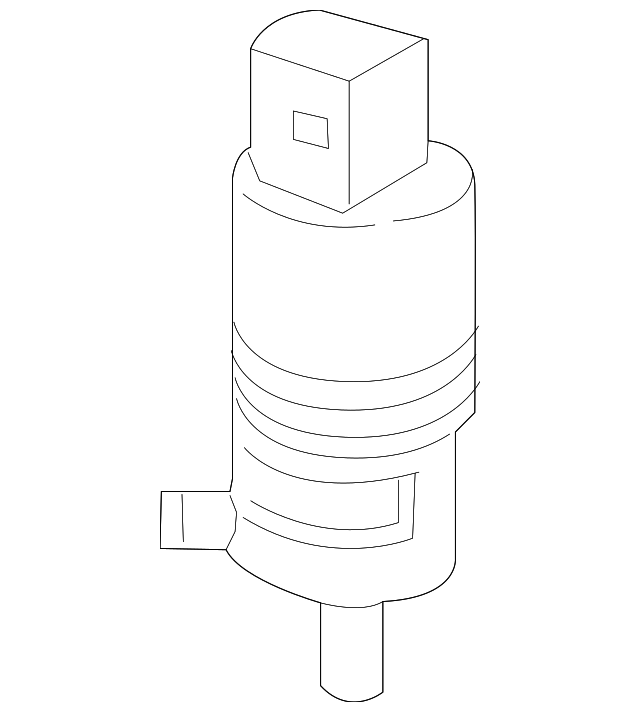 2016-2020 Buick Envision Rear Window Washer Pump 84518402 | TascaParts.com