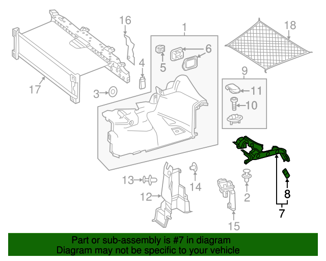 238-690-07-02 - Upper Trim 2018-2023 Mercedes-Benz | Mercedes-Benz USA ...