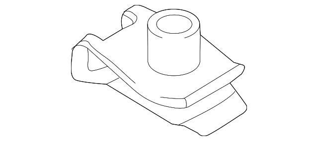 Genuine BMW 07-12-9-904-437 | Windshield Pillar Trim U-Nut | FREE ...