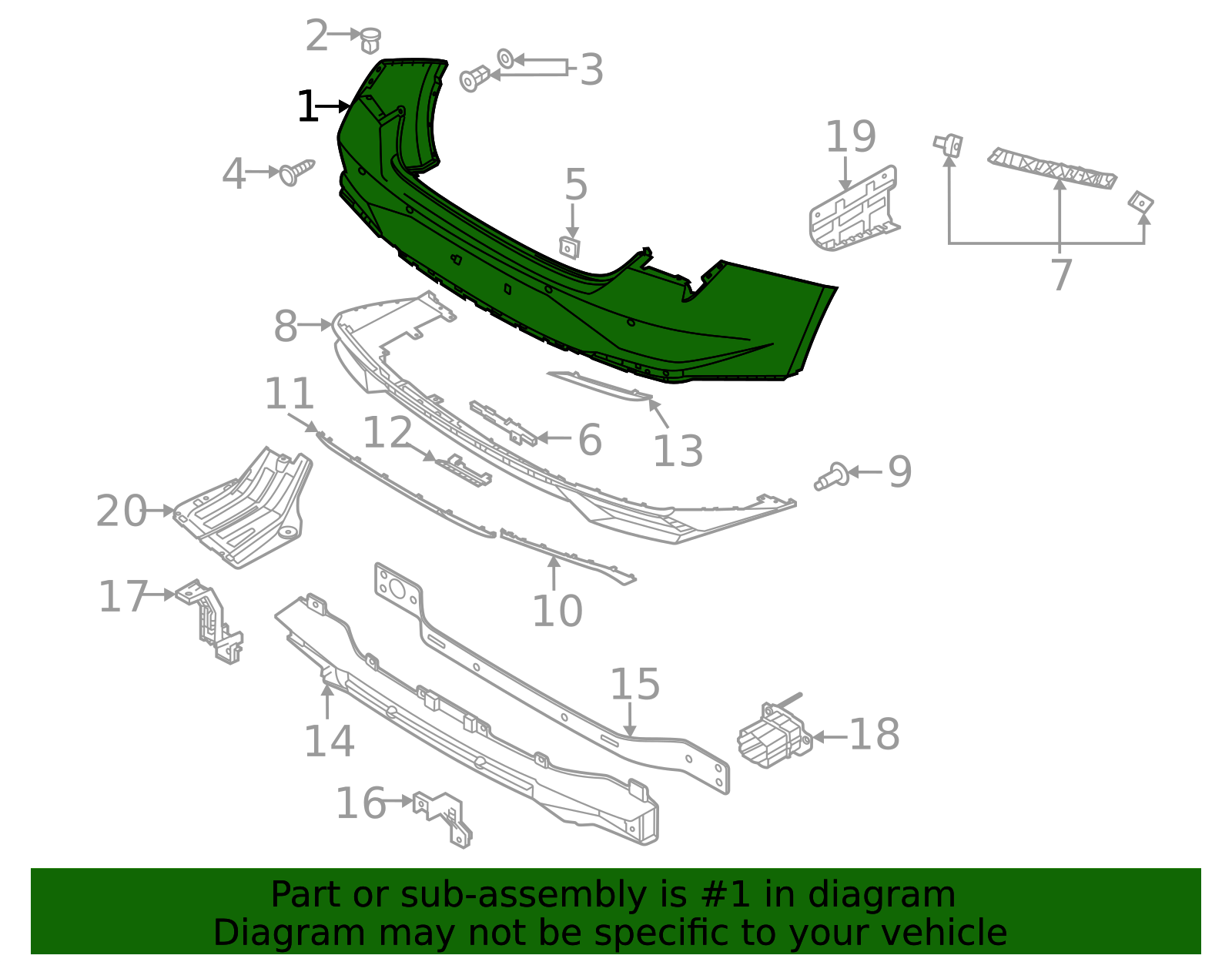 2021-2023 Hyundai Elantra Bumper Cover 86611-AA220 | Hamilton Hyundai ...