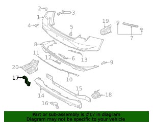 Genuine Upper Bracket for 2021-2023 Hyundai Elantra | Part# 86633-AB000 ...