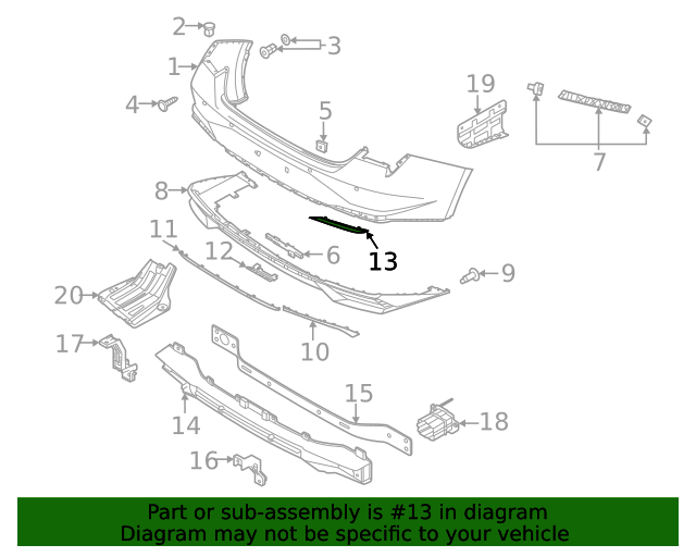 2021-2022 Hyundai Elantra Reflector 92405-AB000 | OEM Parts Online