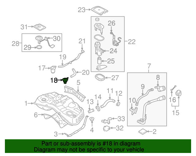 31190-3M000 - Two Way Valve 2015-2017 Kia K900 | Kia.Parts Store