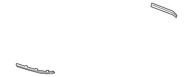 2016-2019 Dodge Durango Trim Molding - Passenger Side (RH) 6CH64SZ7AA ...