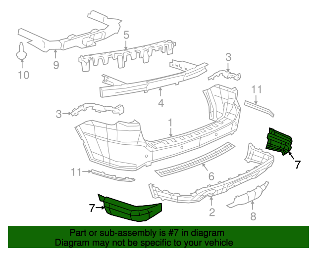2018-2023 Dodge Durango Heat Shield - Driver's Side (LH) 68193403AB ...