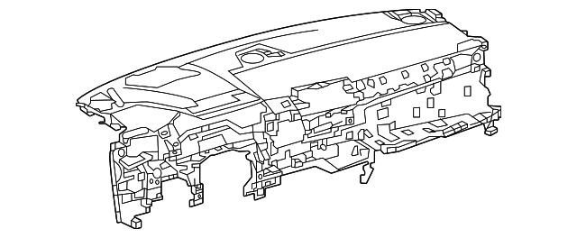 55301-08060-C0 - Dashboard Panel - 2021-2023 Toyota Sienna | OEM ...