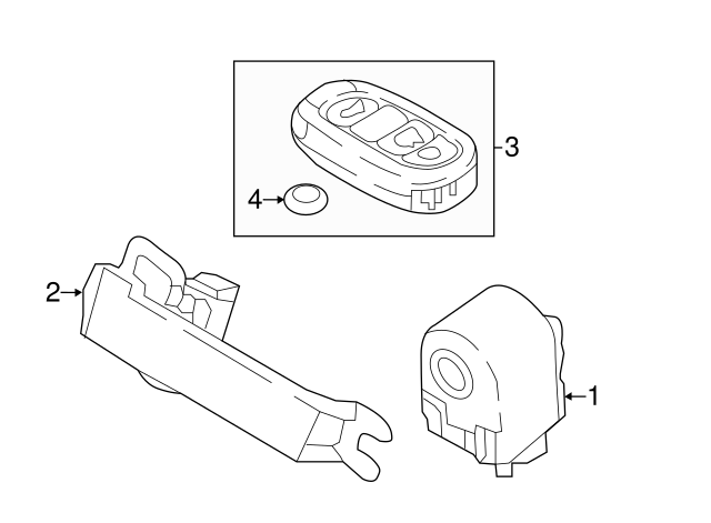 Genuine Transmitter for 2018-2022 Hyundai Accent | Part# 95440-J0100 ...