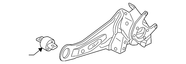 4125A116 - Trailing Arm 2017-2022 Mitsubishi | Mitsubishi Direct Parts