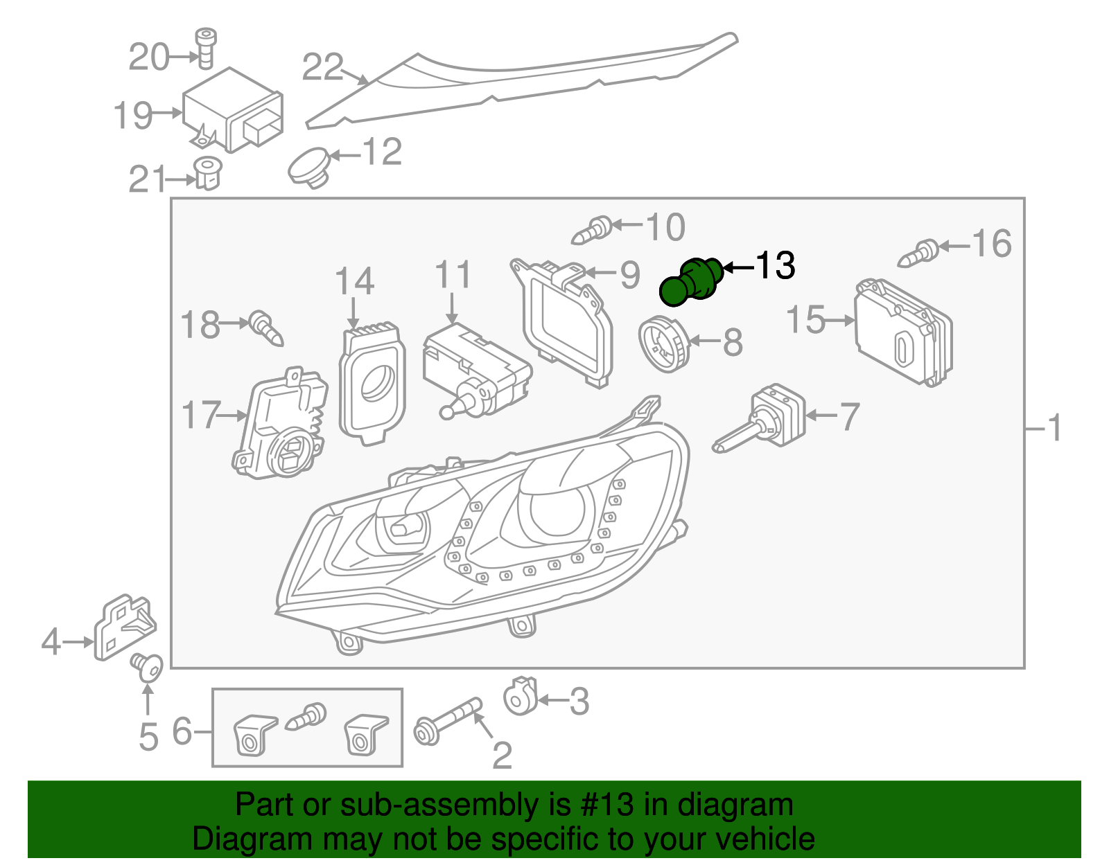 N-107-331-02 - Turn Signal Light Bulb - 2010-2017 Volkswagen | World VW ...