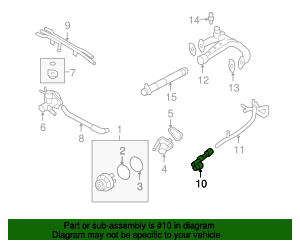2009-2024 Nissan GT-R Connector 14075-JF01A | Team Nissan Inc.