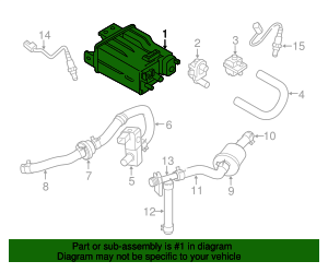 2014-2019 Infiniti Vapor Canister 14950-9J30A | Faulkner Infiniti of ...
