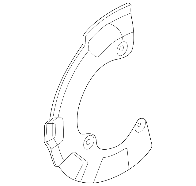 2021-2024 Genesis Splash Shield 51755-T1100 | OEM Parts Online