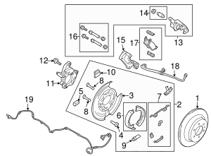 2012-2014 Ford F-150 Pad - Brake FU2Z-2V200-G | AutoNationParts.com