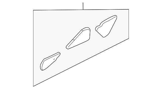 2010-2019 Volkswagen Sound Absorber 000-863-890-A | QuirkParts