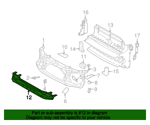 2005-2016 Land Rover Cross-Member LR016865 | JaguarParts.com