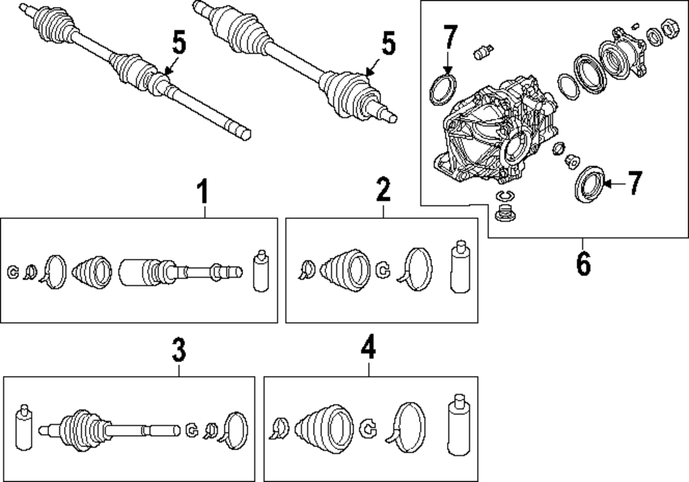 2024 Mazda CX-90 Inner Cv Joint FD00-22-620A | OEM Parts Online