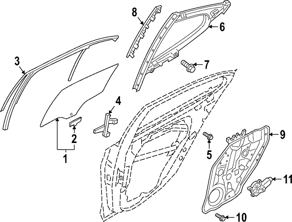 2019-2025 Genesis G70 Regulator Module 83481-G9000 | Retail Performance ...