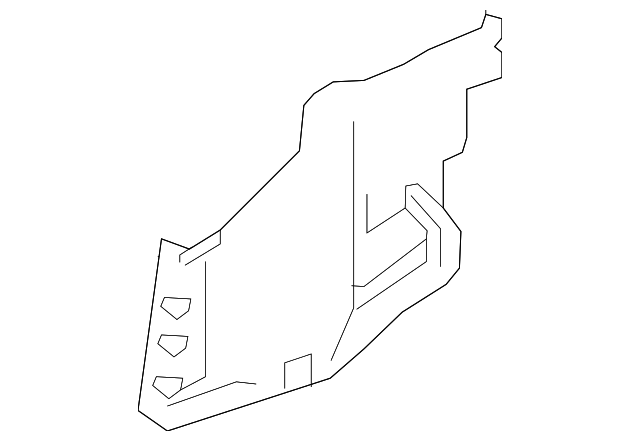 64838-3JA0A - Side Shield - 2013-2014 Nissan Pathfinder | Nissan OEM ...