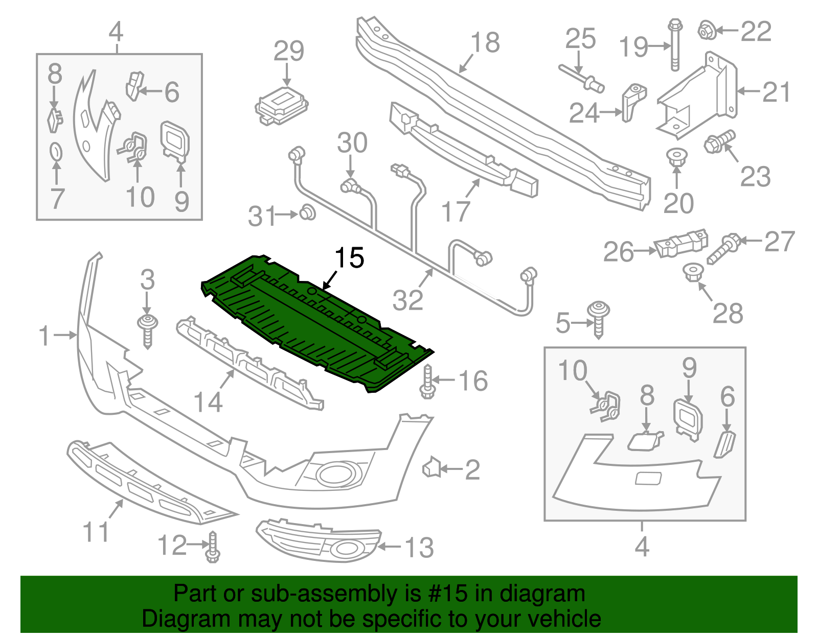 2013-2016 Audi allroad Guide 8K0-807-283-D | Audi OEM Parts Guy