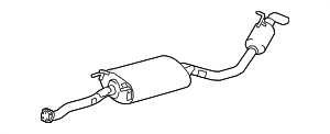 2010-2015 Lexus RX350 Muffler & Pipe 17430-0P181 | OEM Parts Online