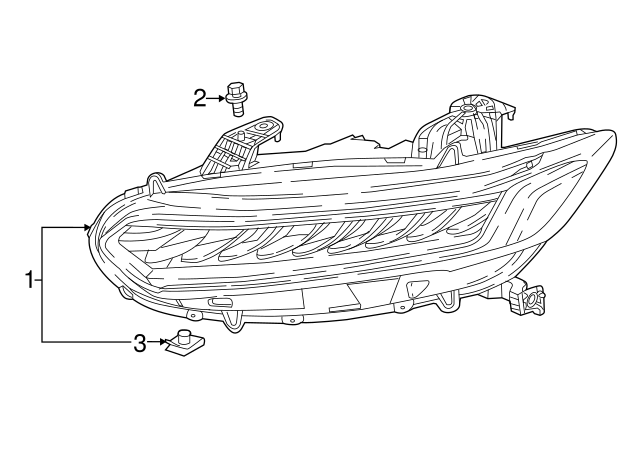 2021-2022 Honda Accord Headlamp Assembly 33100-TVA-A42 ...