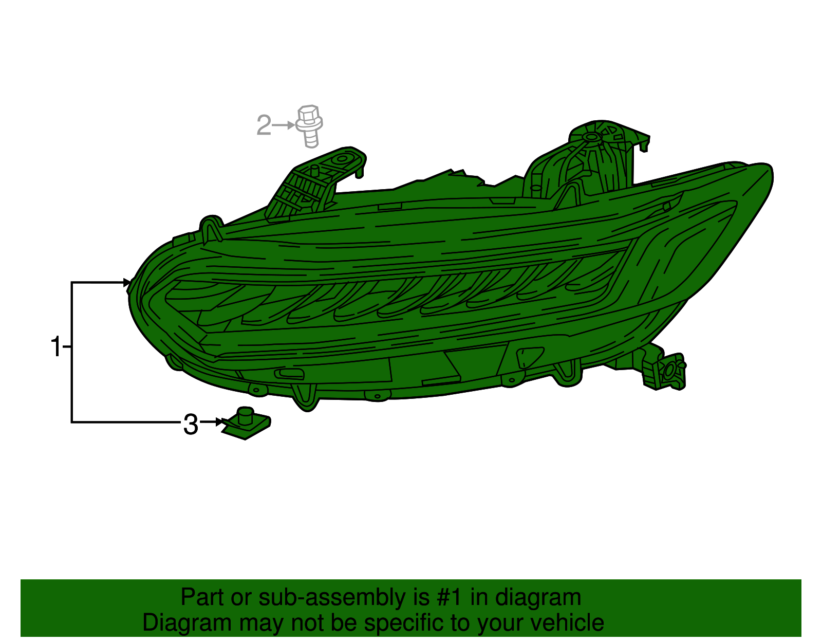 2021-2022 Honda Accord Headlamp Assembly 33100-TVA-A42 | Honda Factory ...