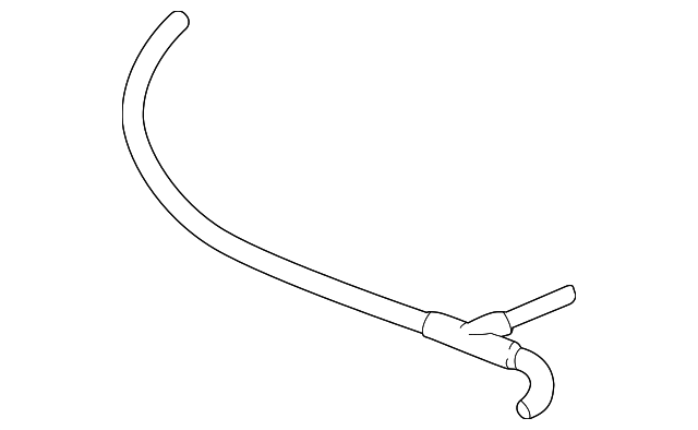 17111427156 - 1995-2003 BMW Overflow Hose (17-11-1-427-156) | BMW of ...