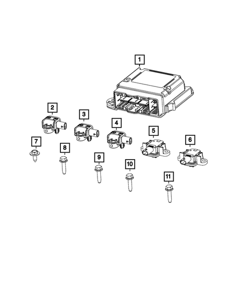 Sensors for 2023 Dodge Challenger | Mopar Estores