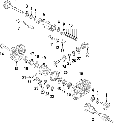 Differential for 2009 Cadillac Escalade | GM Parts Center
