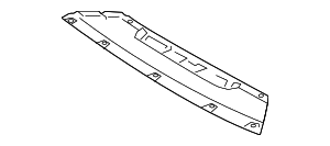 2018-2019 Hyundai Sonata Bumper Splash Shield 86697-E6700 | QuirkParts