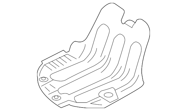 2018-2019 Hyundai Sonata Under Cover 86698-E6700 | OEM Parts Online