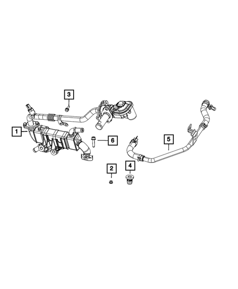 EGR Cooling System for 2024 Ram 1500 | Mopar eStore