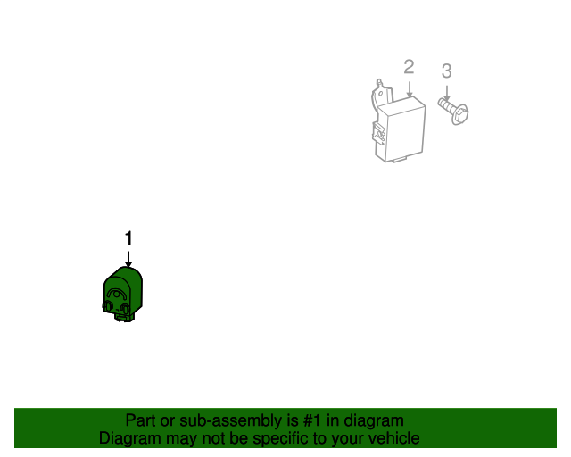 89747-02010 - Warning Buzzer - 2008-2023 Toyota | OEM Genuine Toyota Parts