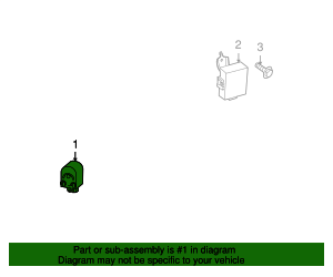 8974702010 - Warning Buzzer 2008-2023 Toyota | AutoNationParts.com