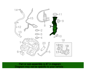 2003-2005 Land Rover Range Rover Fuel Sender Unit LR014301 ...