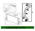 2016-2024 Chevrolet Malibu Air Outlet Tube 84843174 GM | GMPartsDirect.com