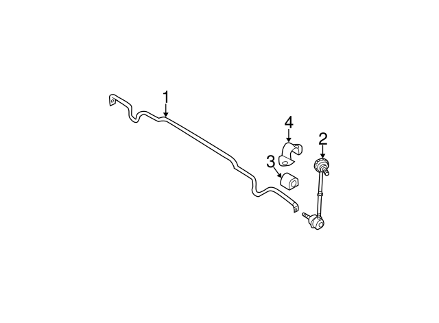 2002-2008 Nissan Stabilizer Link 54668-8J000 | OEM Parts Online