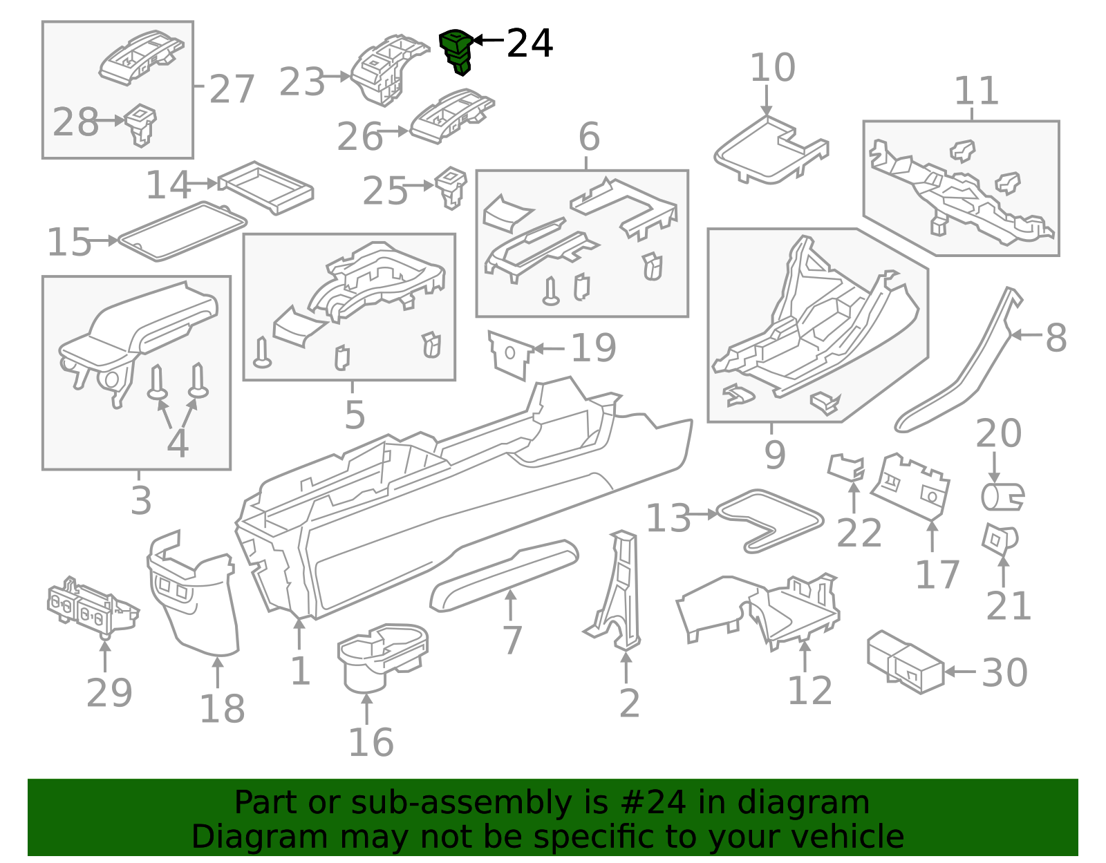 OEM 2017-2018 Honda Civic Switch 35355-TGG-A02 | Honda Automotive Parts
