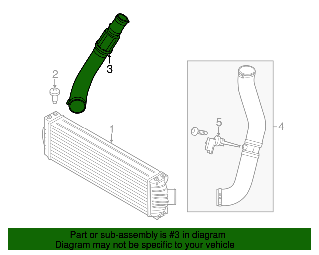 CK4Z-6C646-A - Air Duct 2015-2019 Ford | Ford Parts Direct