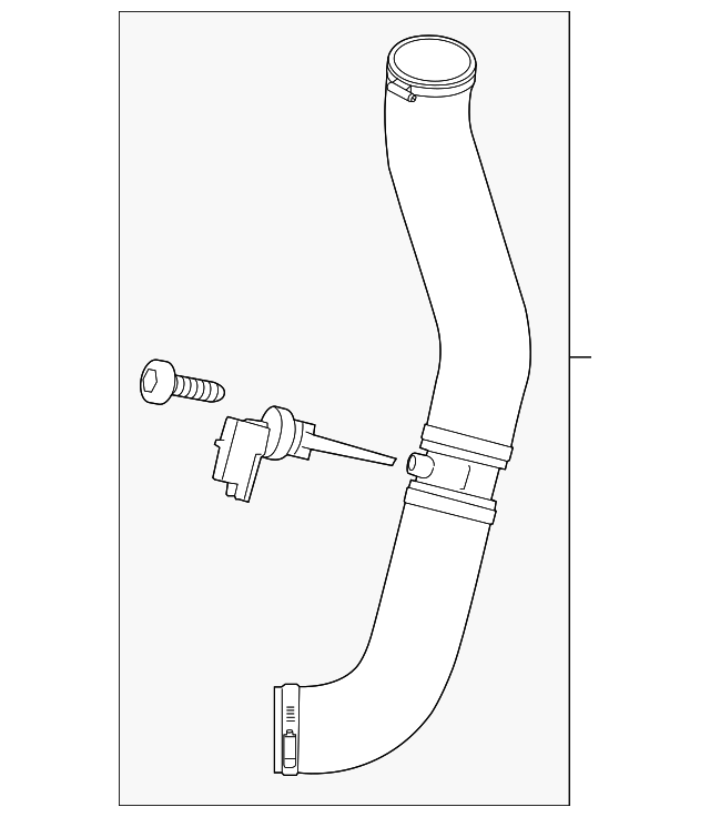 CK4Z-6C640-D - Air Hose 2015-2019 Ford | Ford OEM Parts Direct