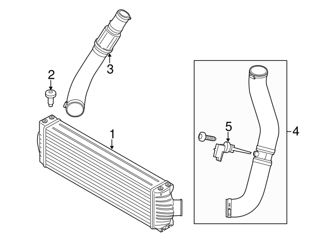 CK4Z-6C640-D - Air Hose 2015-2019 Ford | Ford Parts Direct