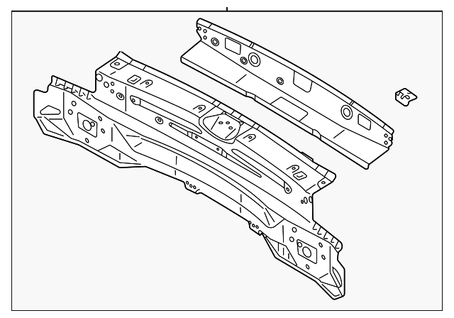 2022-2024 Mitsubishi Rear Body Panel 75610W120P | Mitsubishi Parts ...