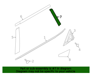 77523-K0000 - Black Out Tape 2020-2024 Kia Soul | Kia.Parts Store